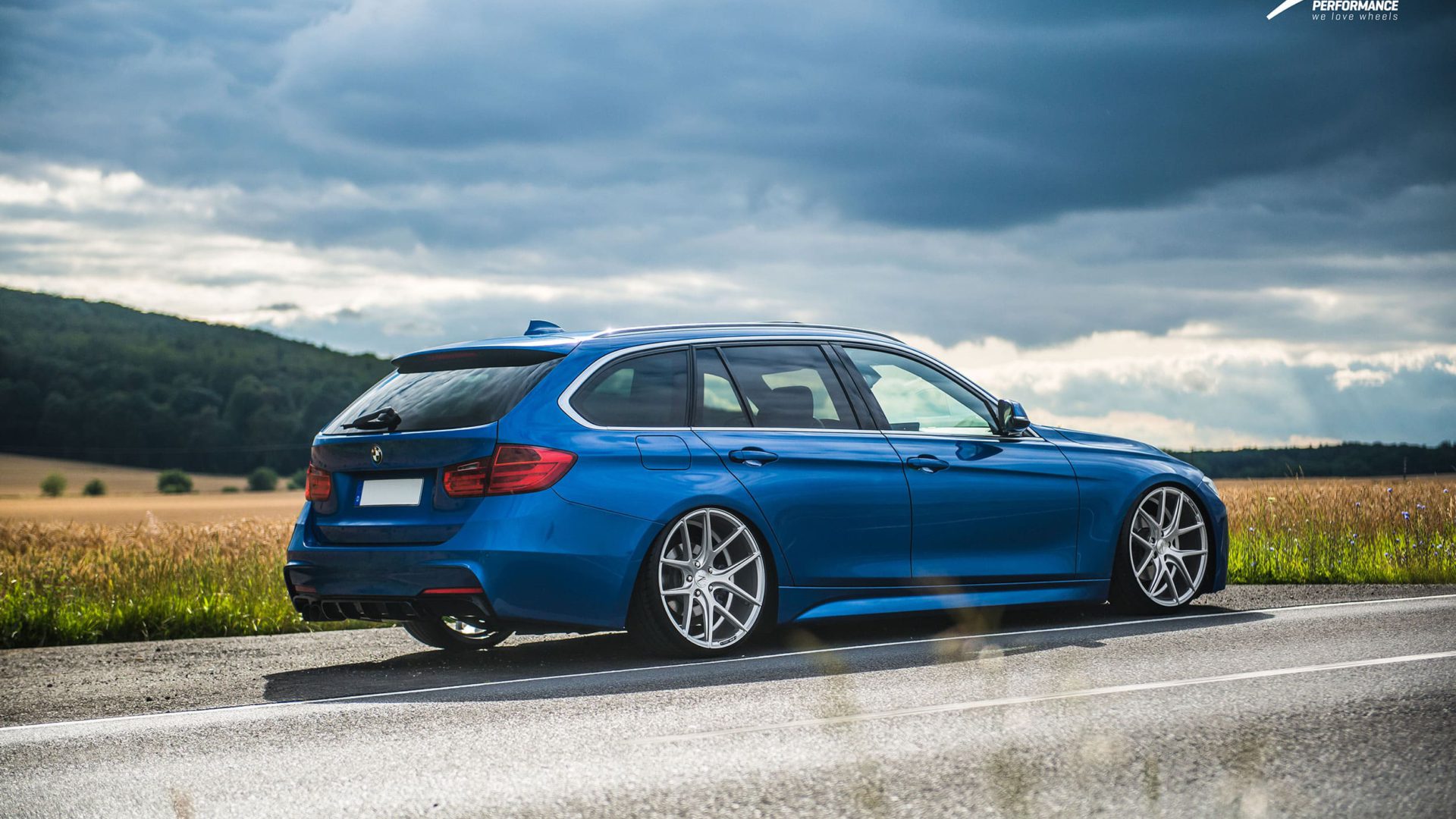 BMW 3er F31 Touring Felgen - Z-Performance Wheels - ZP.09 Deep Concave Sparkling Silver - M&D ...